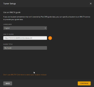 xTeve set-up configuration (Part 8 of the All-in-One Media Docker Container) - NotPosted